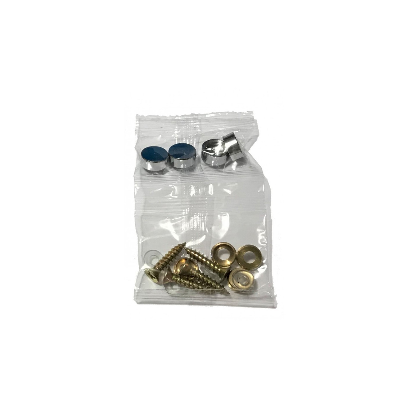 Set of 4 metal decorative caps (gold, 25x5 mm) - Wood, Tools & Deco