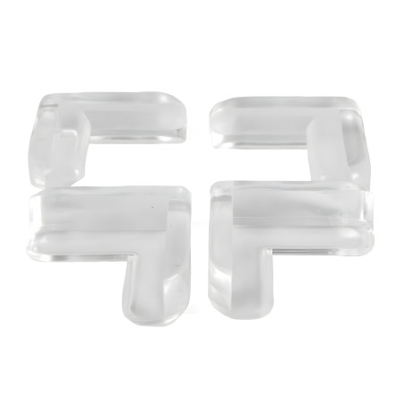 Set of 4 silicone edge protectors (prevents kids from hurting ...