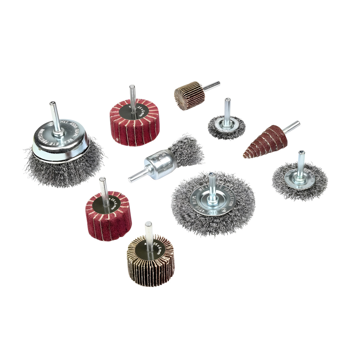 Multitool grinding set (10 pcs) - Wood, Tools & Deco