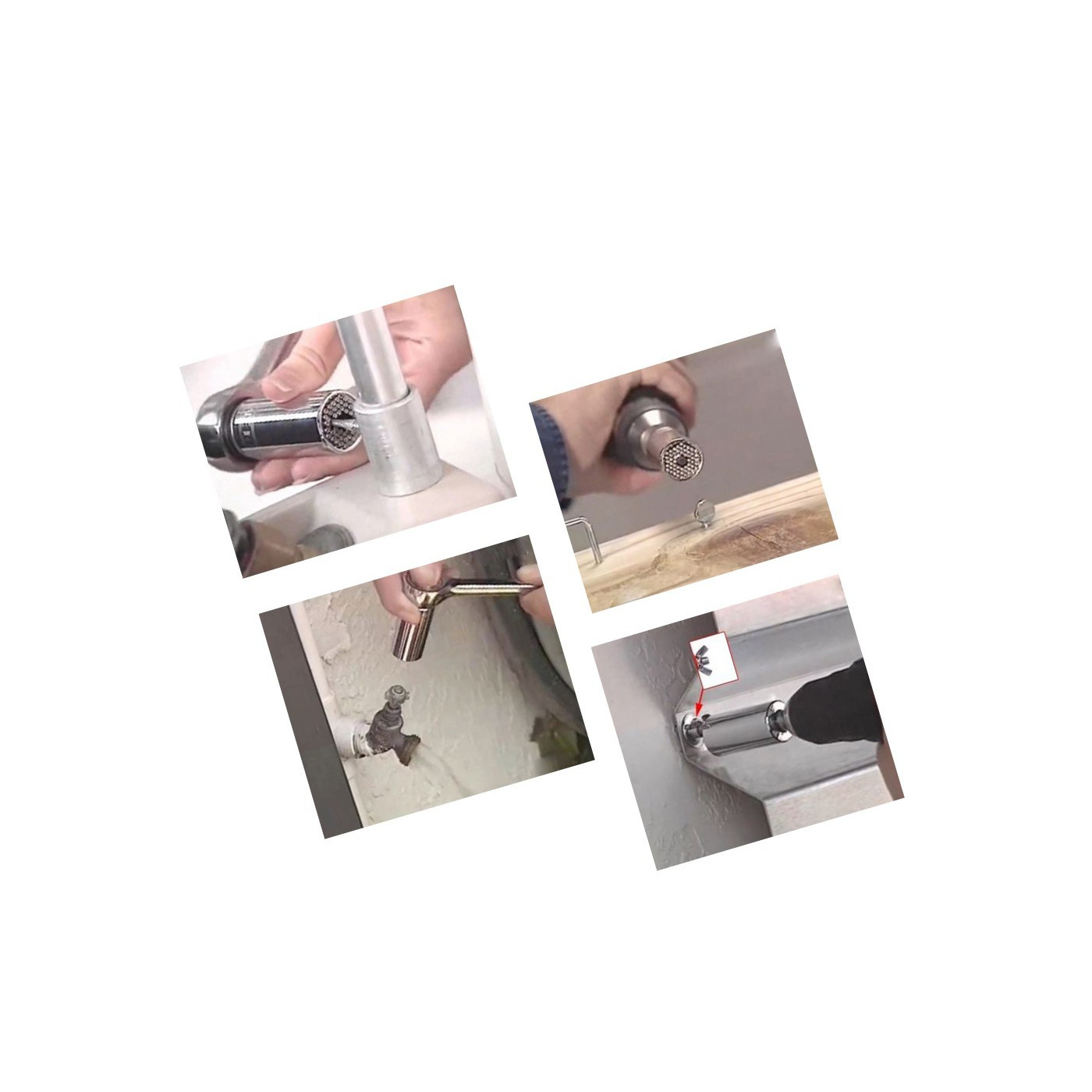 Mango Gator MEDIANO, llave de tubo universal 9-27 mm - Wood, Tools & Deco