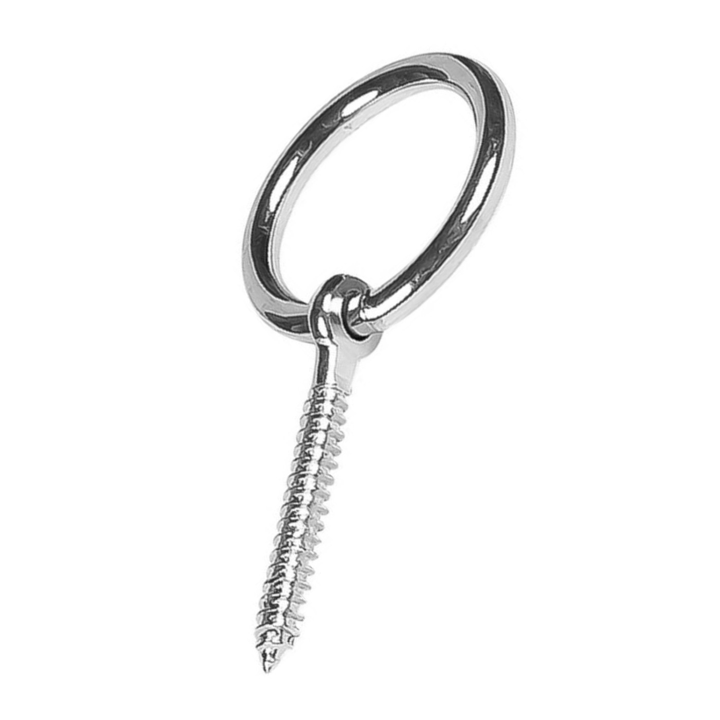 Eye screw with ring, 5 mm - Wood, Tools & Deco