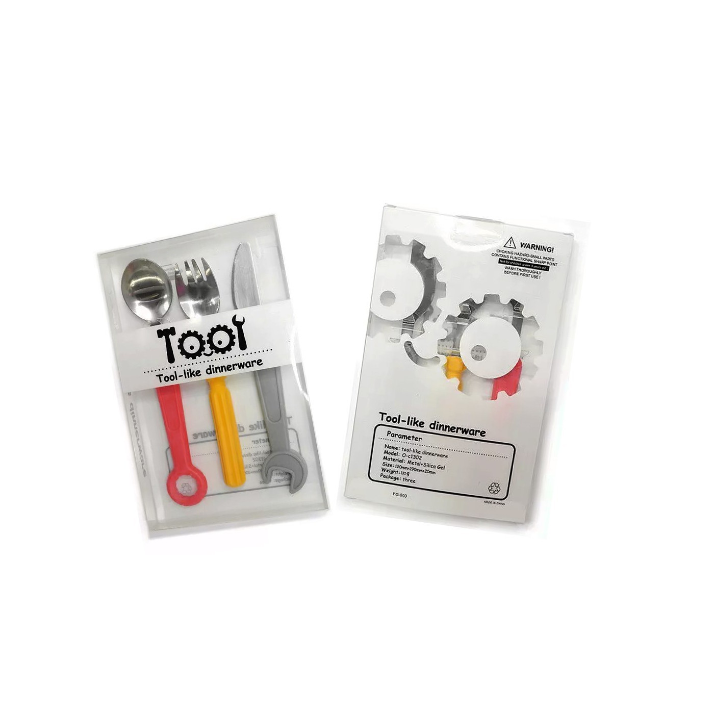 Bestiksæt til børn (gaffel, kniv, ske) - Wood, Tools & Deco