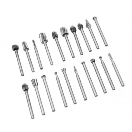 Set of 50 pcs micro (dremel) milling cutters/burrs - Wood, Tools & Deco
