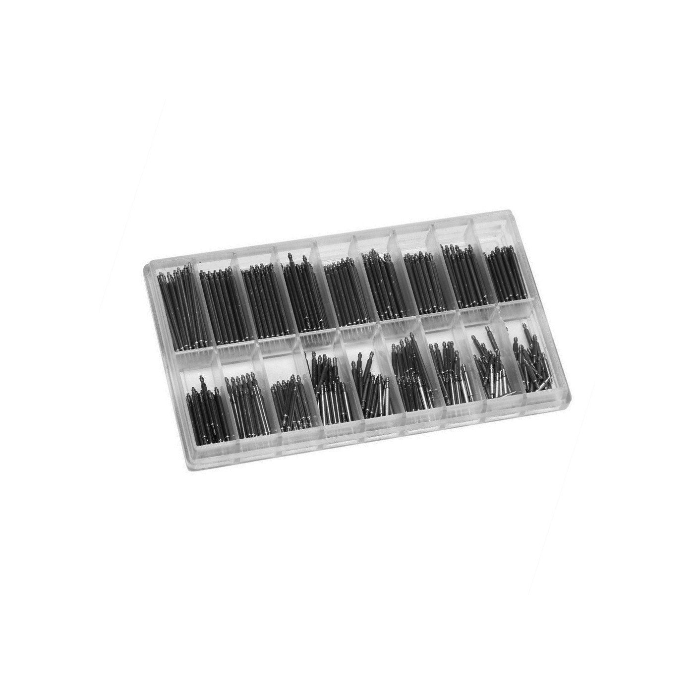 Perni per cinturini da 1,5 mm (250 pezzi) con attrezzo per rimuovere i ...