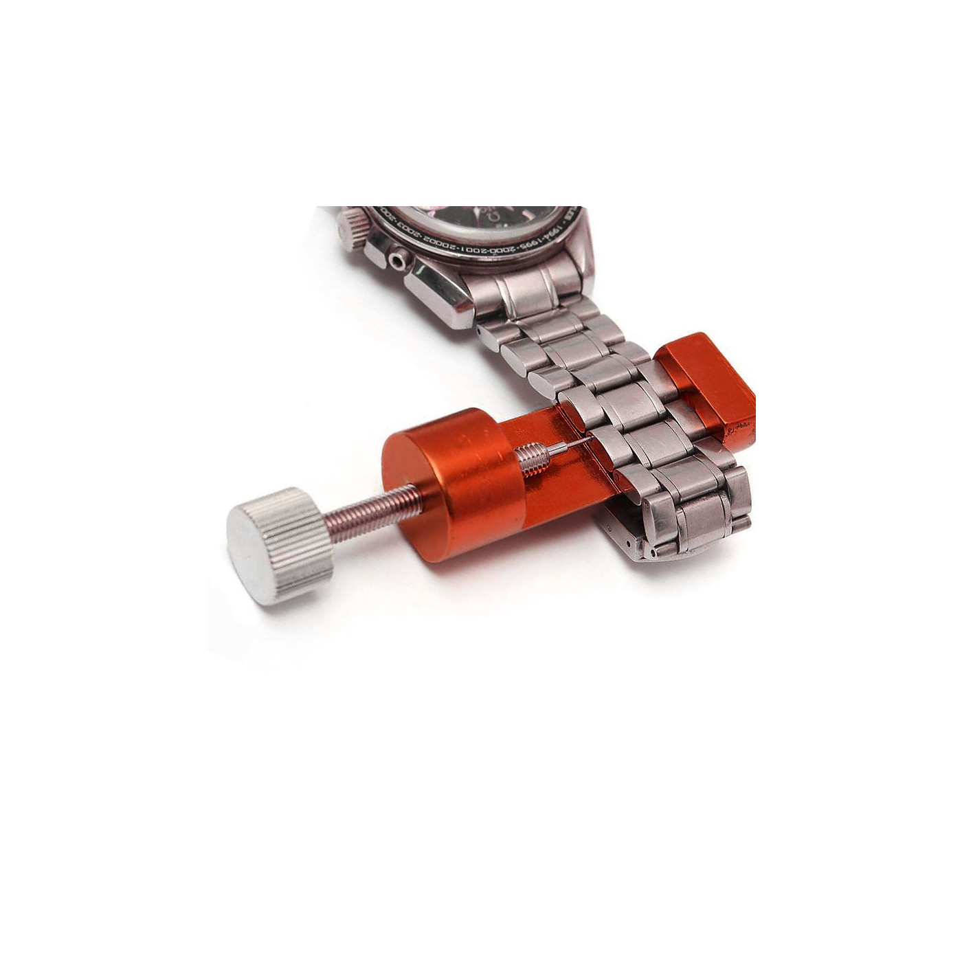 Perni per cinturini da 1,5 mm (250 pezzi) con attrezzo per rimuovere i ...