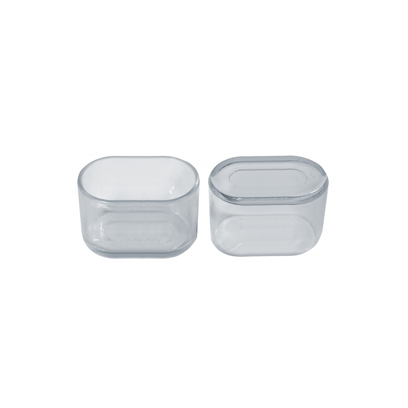 Juego de 32 tapas de silicona para patas de silla (exterior, ovalada ... Juego de 32 tapas de silicona para patas de silla (exterior, ovalada ...